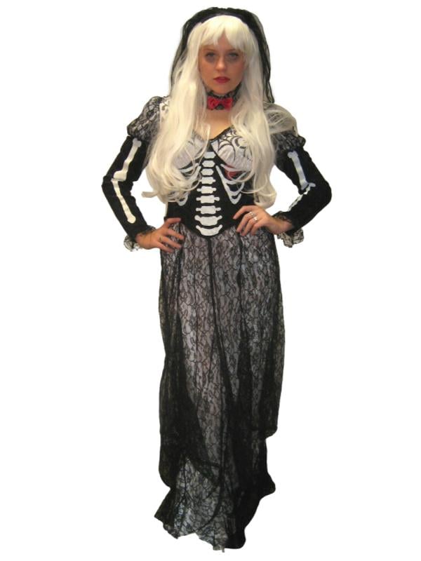 Skeleton Bride Costume - Adults - Creative Costumes