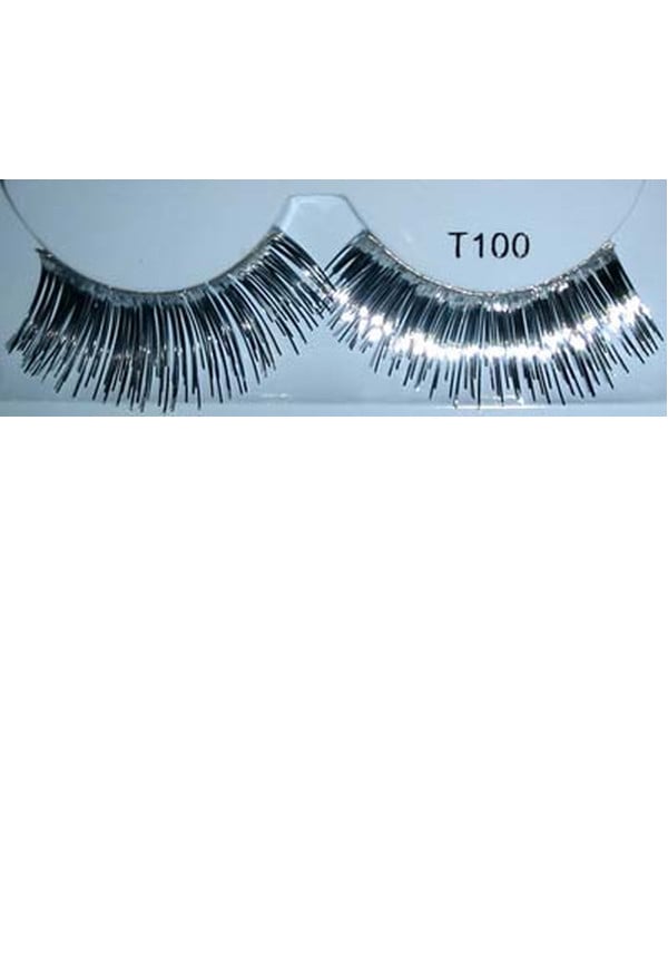 Eyelashes Silver - Creative Costumes