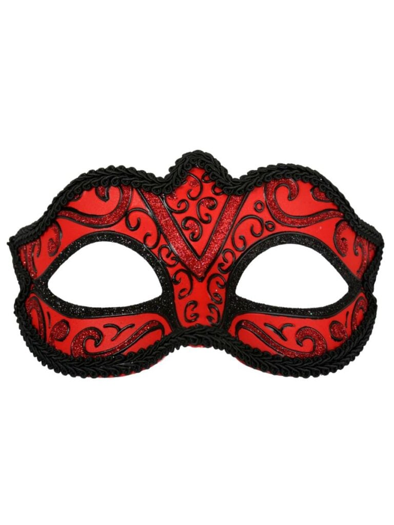 Capri Red Eye Mask - Masquerade