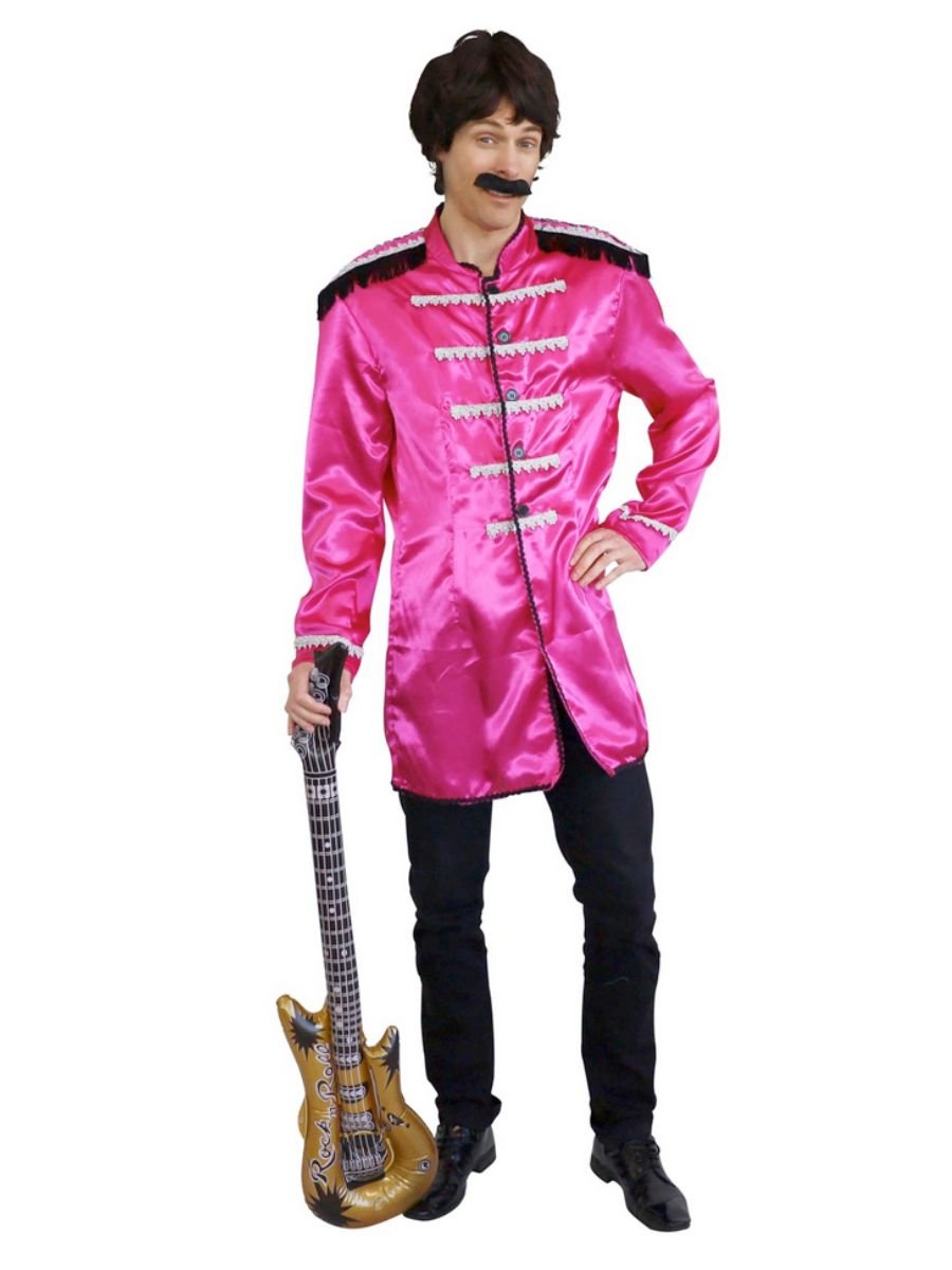 Pink Beatles Costume - Iconic Popular Music Fancy Dress