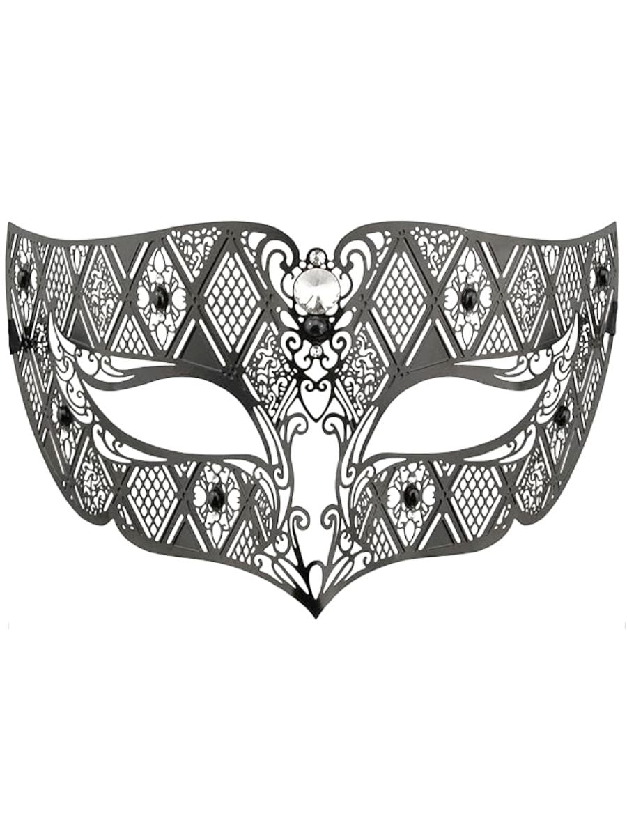 Vintage Metal Masquerade Mask - Creative Costumes