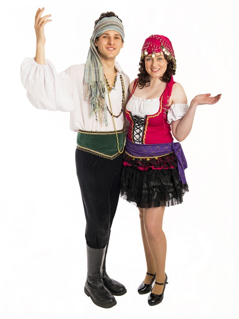 Dancing Gypsies Couple Costumes - Creative Costumes