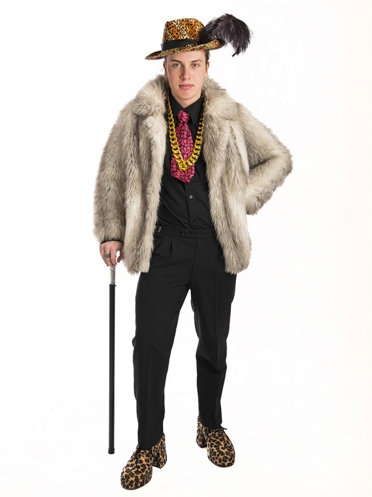 Bling Pimp Mens Costume - Creative Costumes