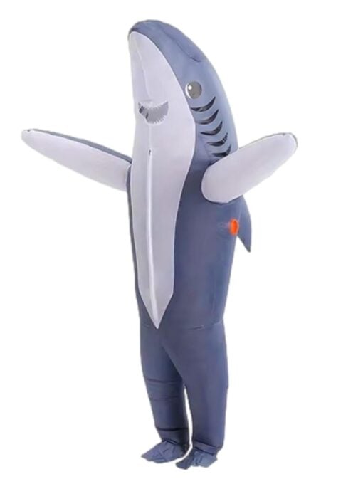 Hilarious Inflatable Shark Costume – Make a Splash!