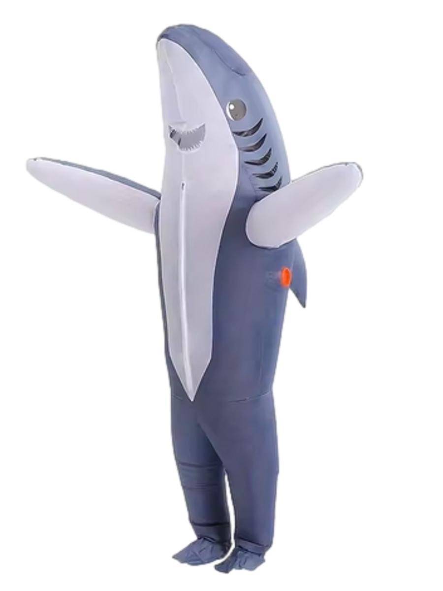 Hilarious Inflatable Shark Costume – Make a Splash!