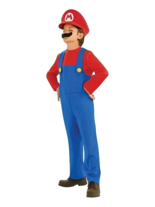 Super Mario Costume for Children - Mario Kart Costume