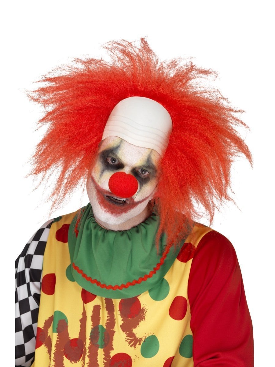 Clown Wig, Deluxe - you'll be the most colourful clown at the party