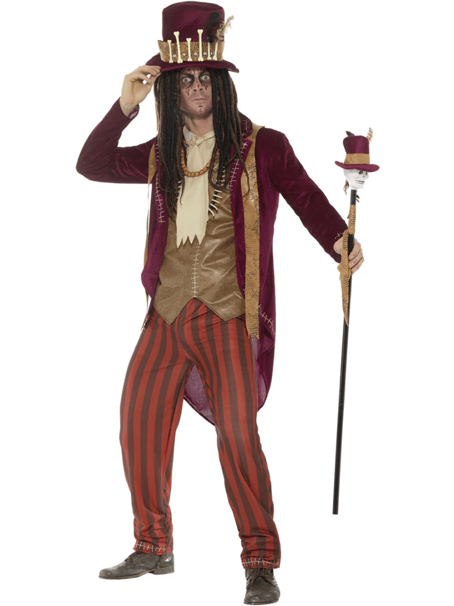 Voodoo Witch Doctor Costume - Amazing Deluxe Halloween Costume