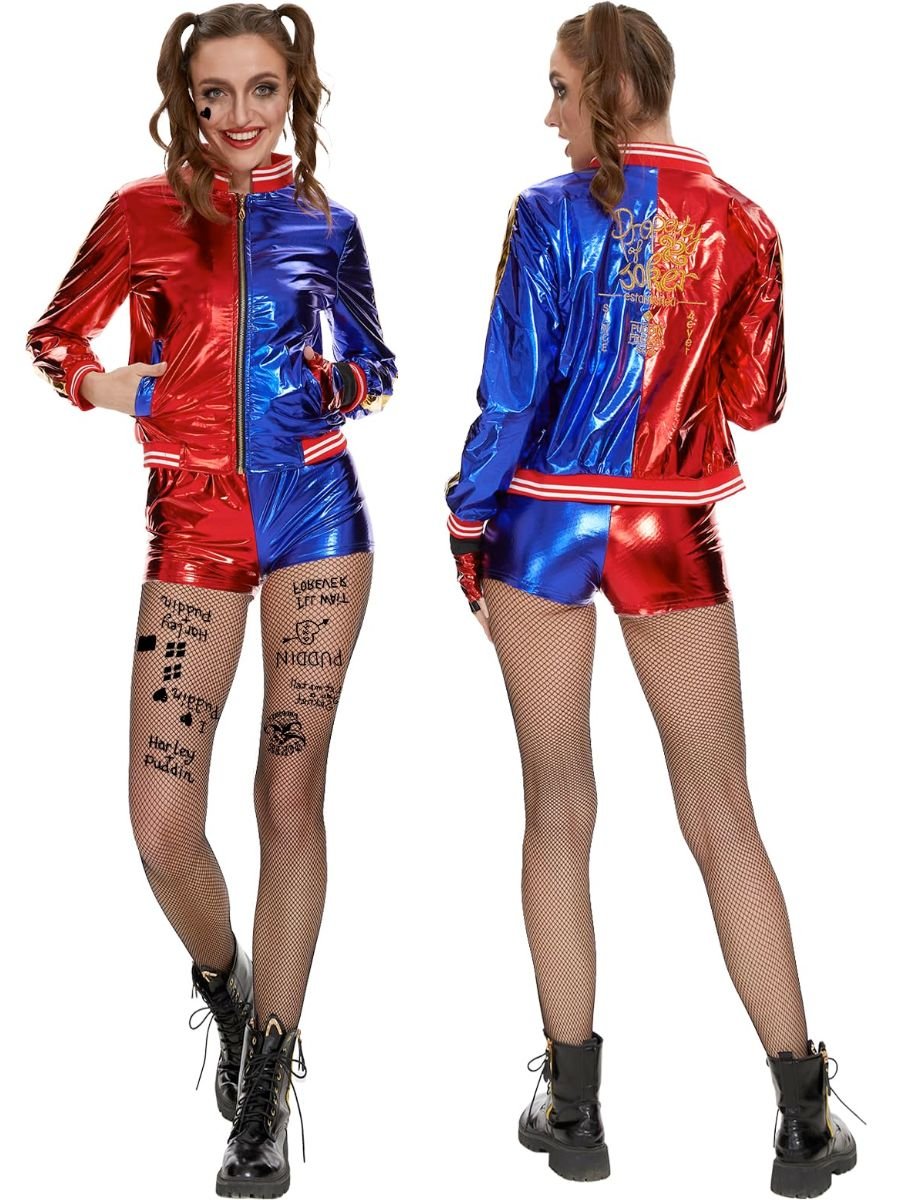 Harley Quinn Costume Jacket - Adult - Popular DC Costume