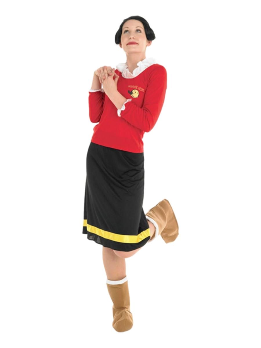 Charming Olive Oyl Costume – Classic Cartoon Sweetheart!