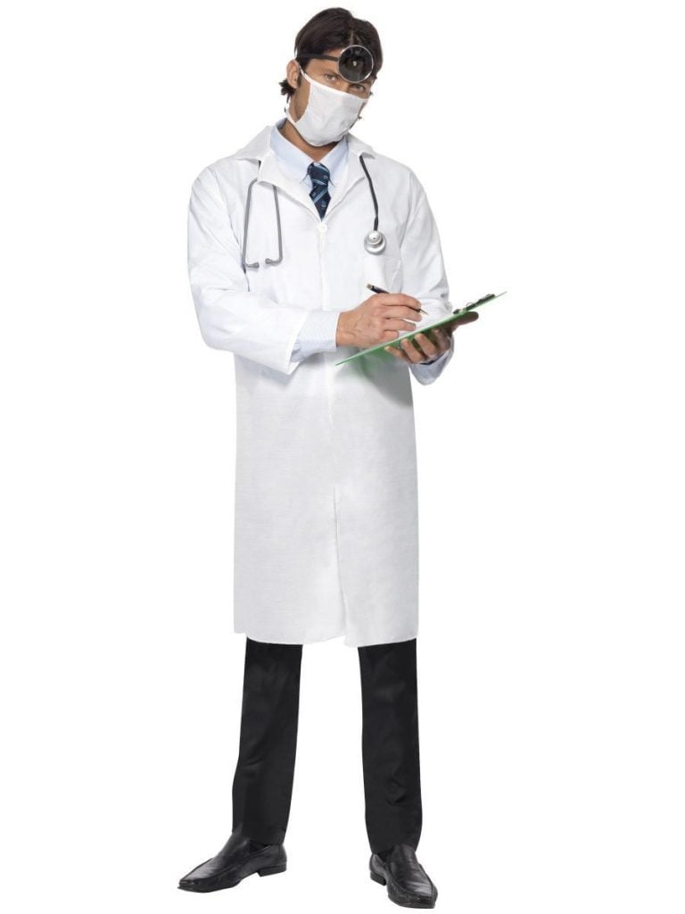 Doctor Costume – Perfectly Professional 2-Piece Medical Outfit