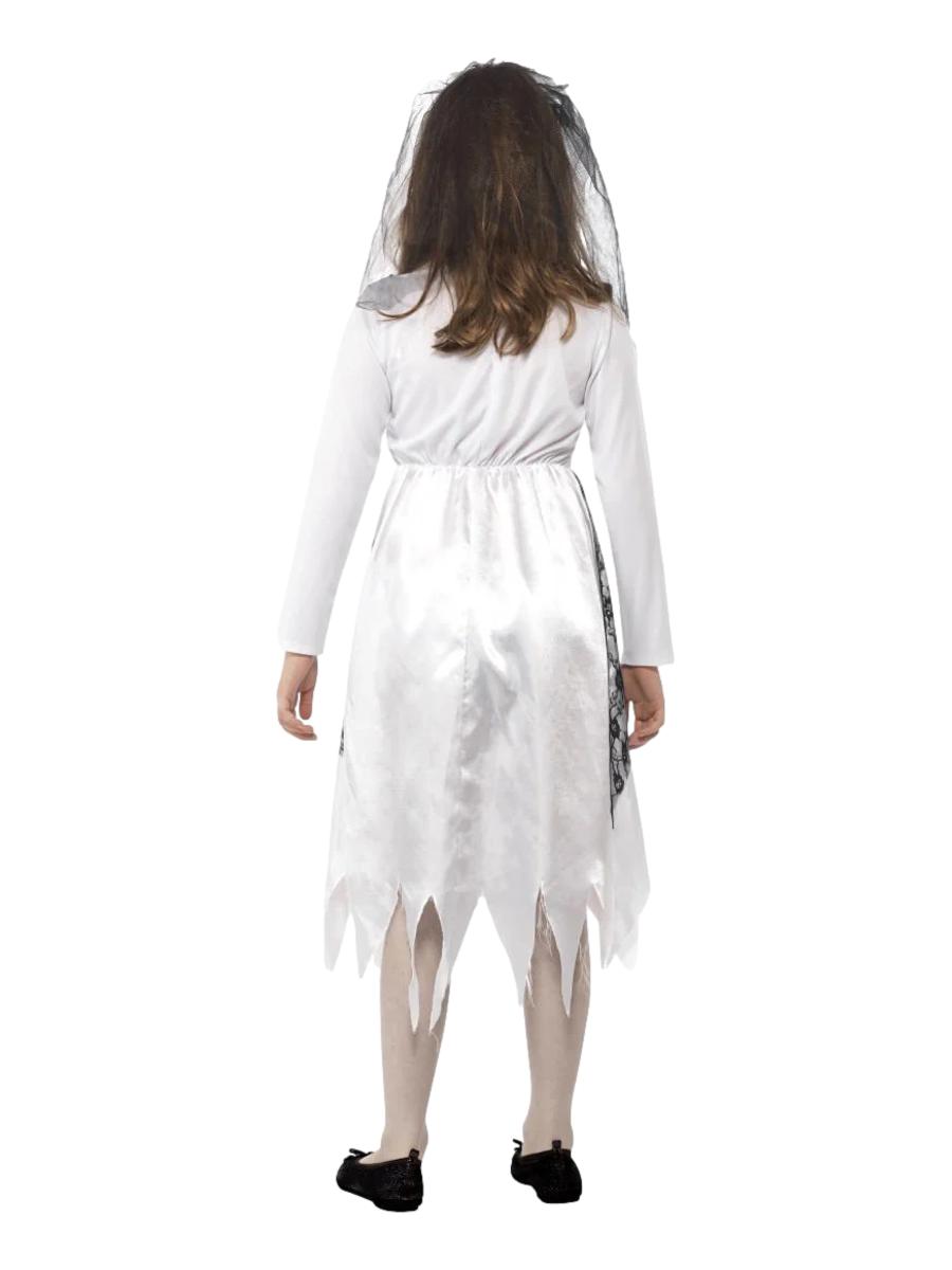 Girls Ghostly Bride Costume - Haunt the living in Style!