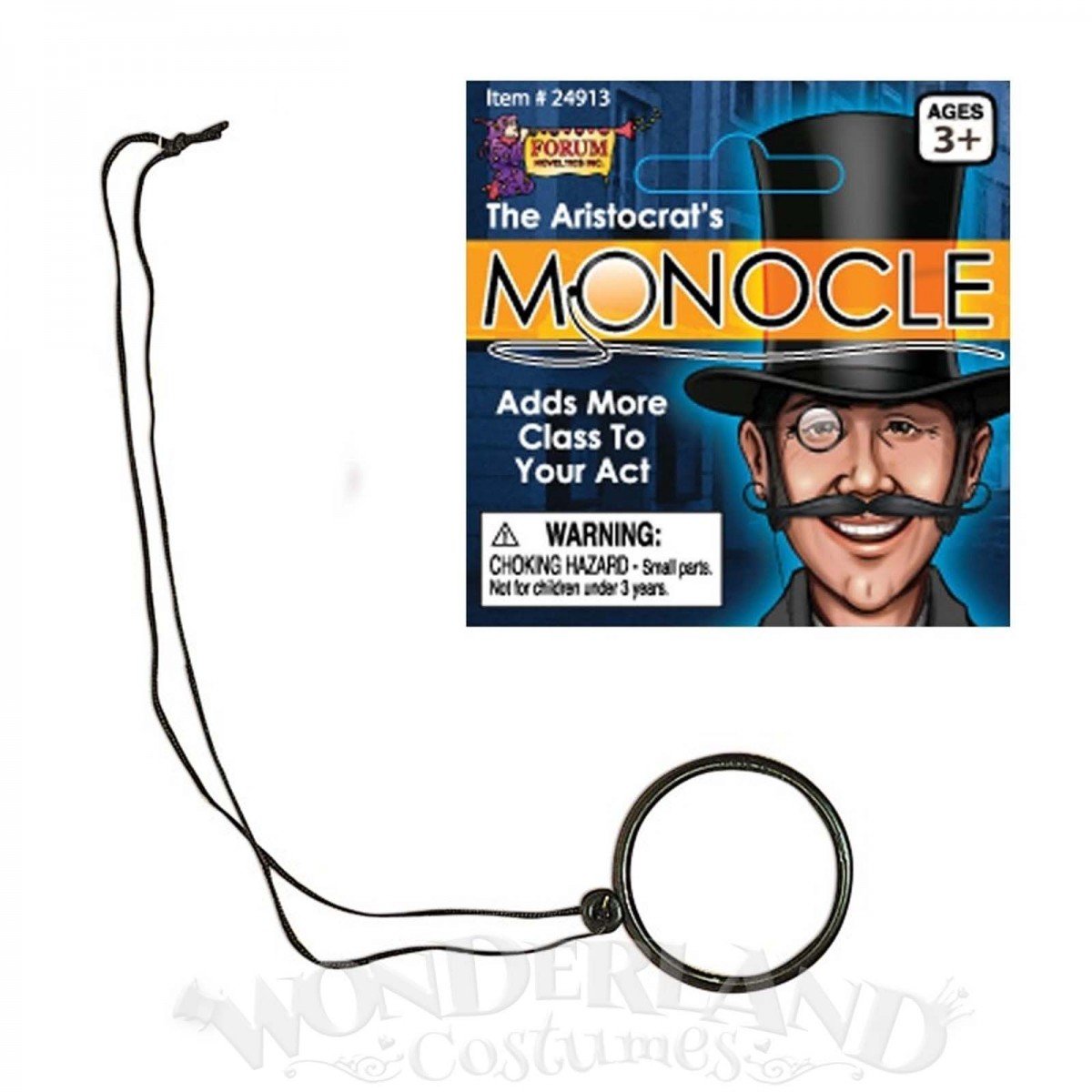 Forum Monocle Black frame - Creative Costumes