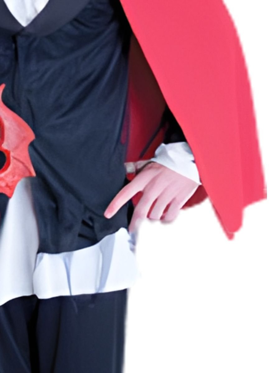Short Red Devil Cape - Popular Halloween Option