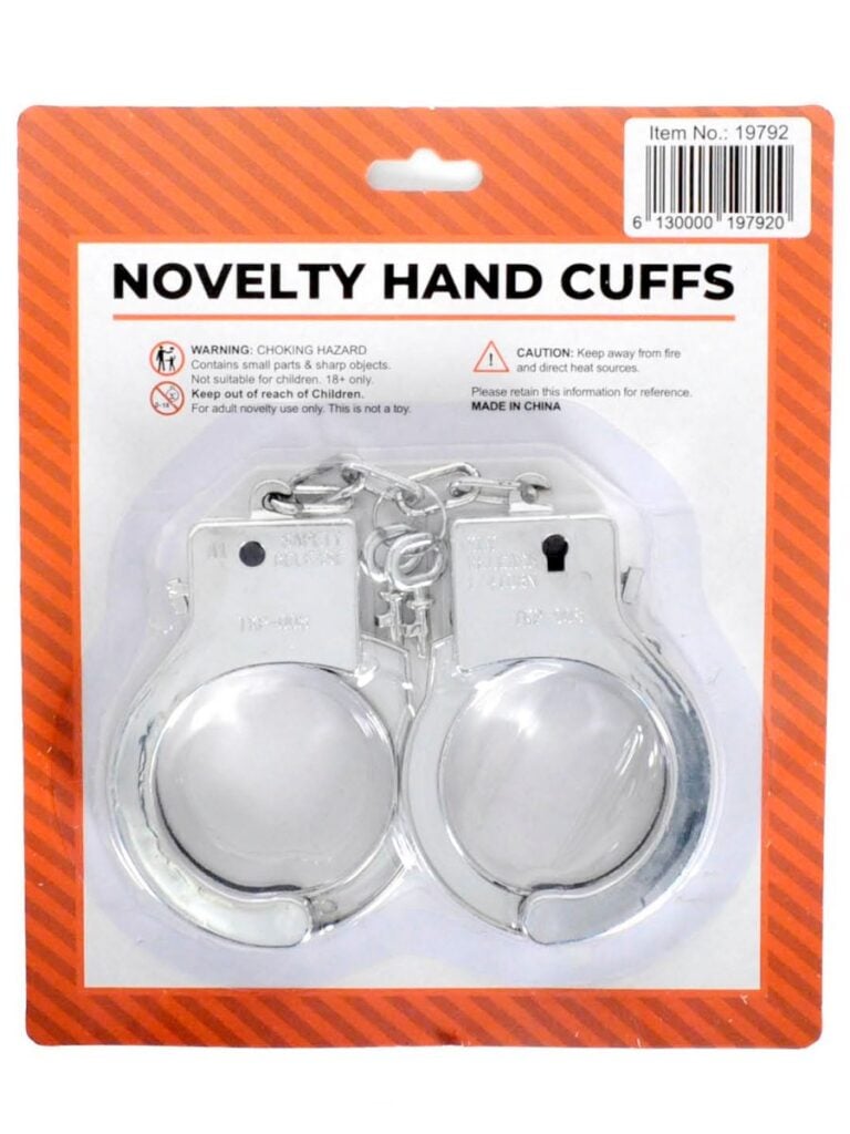 Faux Handcuffs Costume Prop - Creative Costumes