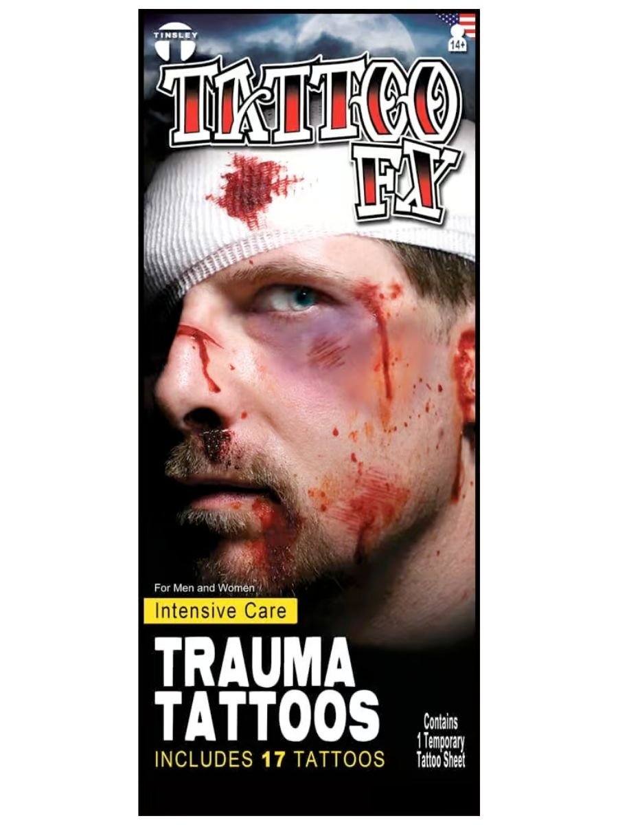 Intensive Care Tattoo - great on any part of your body