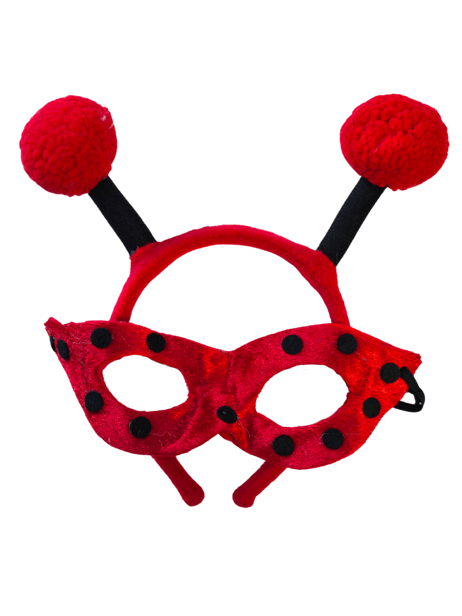 Lady Bug Headband and Mask - An Adorable and Easy Costume