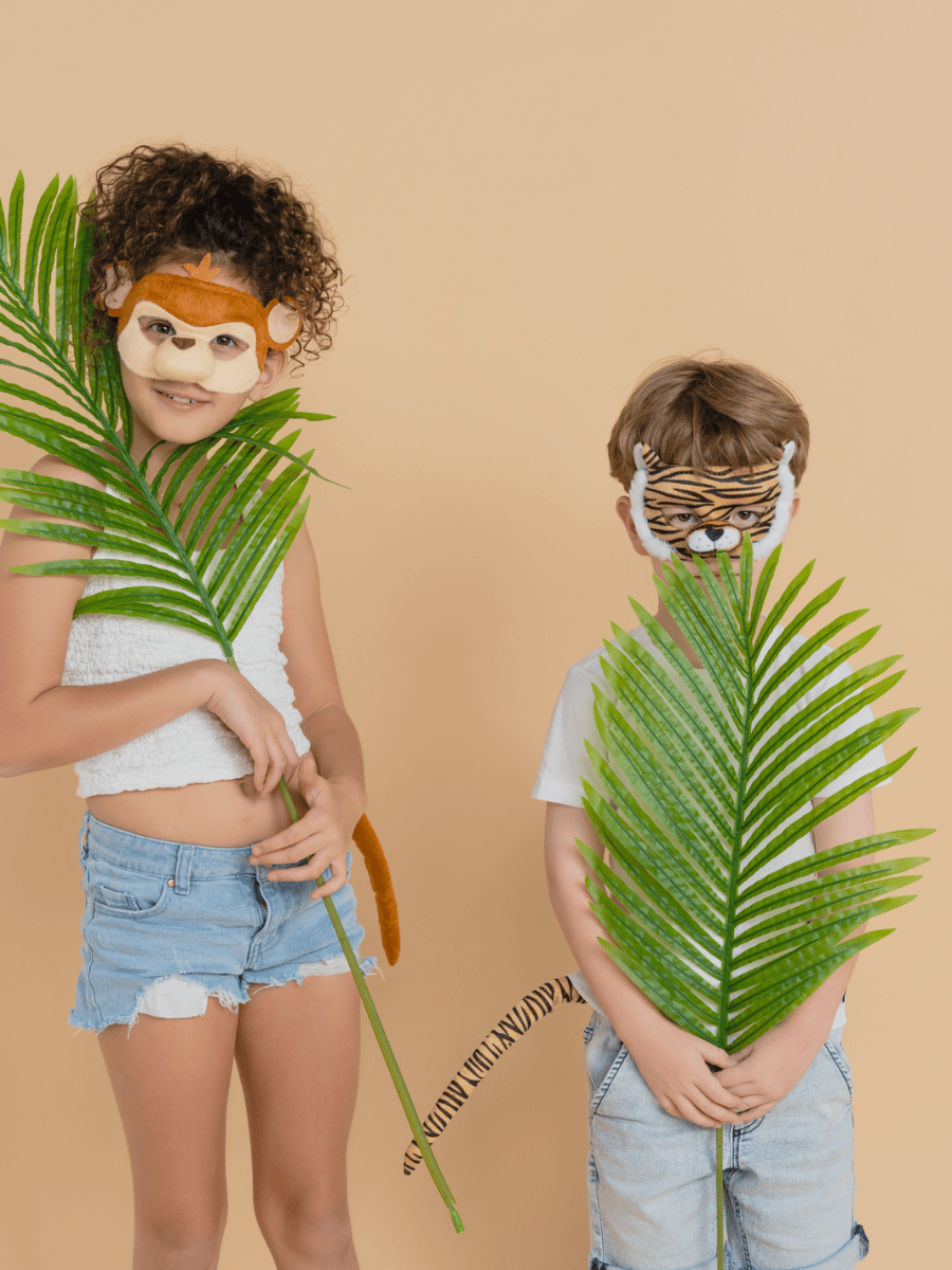 Adorable Monkey Mask and Tail - Great for Book Week!