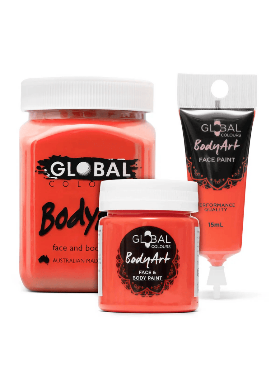 brilliant red face paint - Creative Costumes