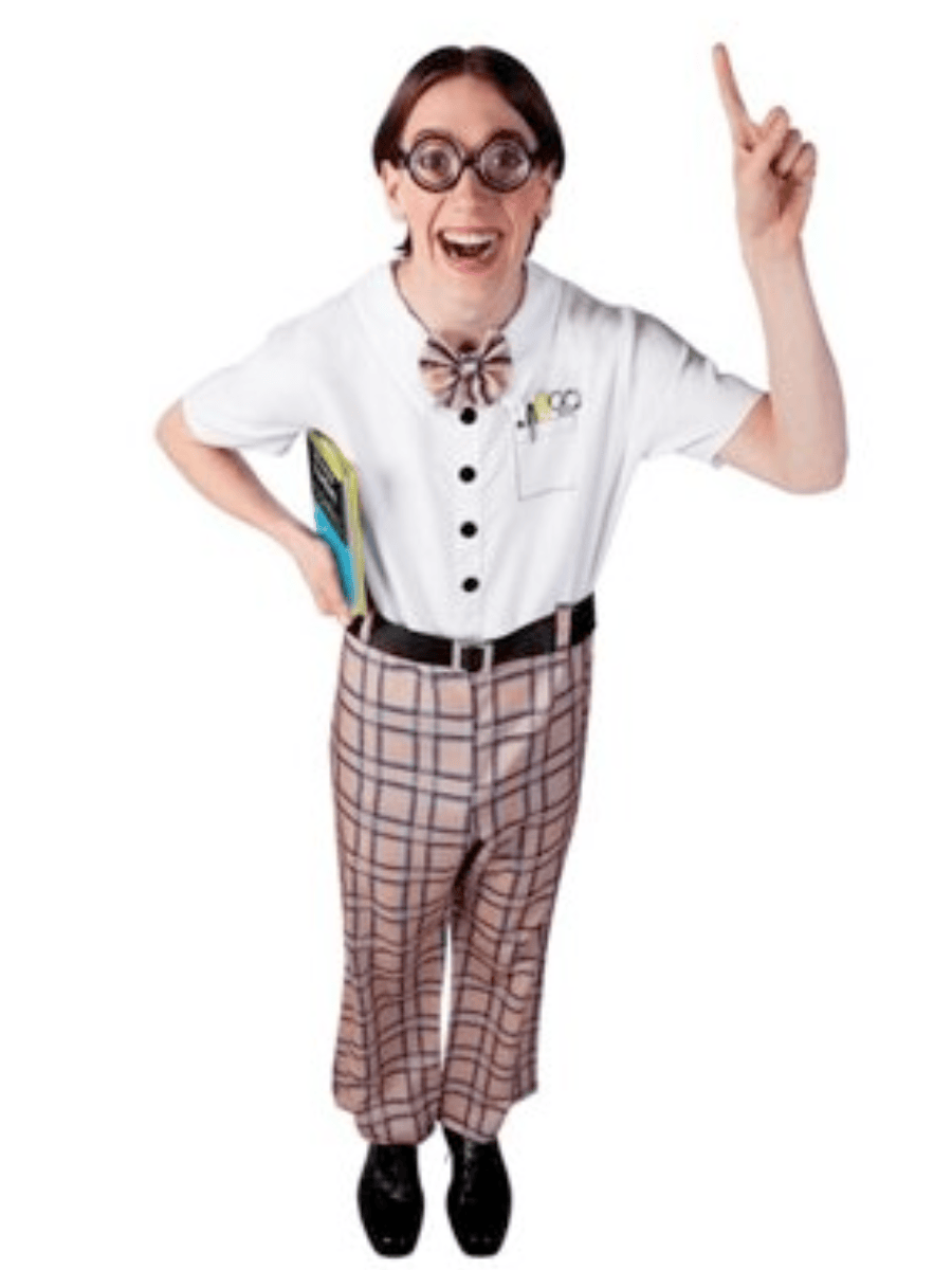 Ultimate Nerd Costume – Hilarious Geek Outfit for a Classic 80s Look