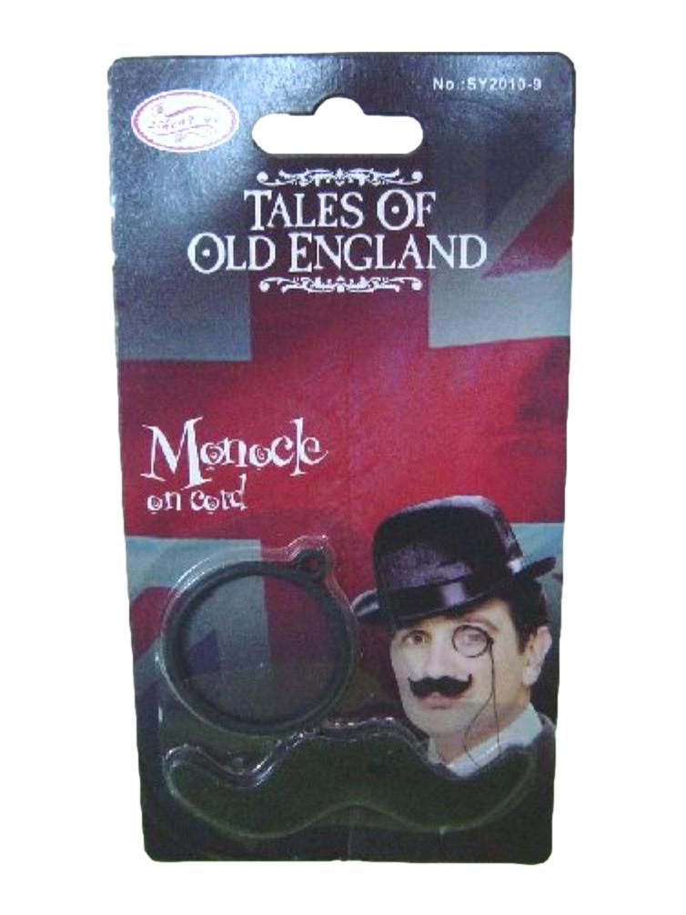 Inspector Moustache & Monocle - a piece of costume for adult