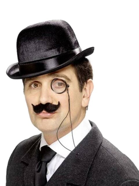 Inspector Moustache & Monocle - a piece of costume for adult