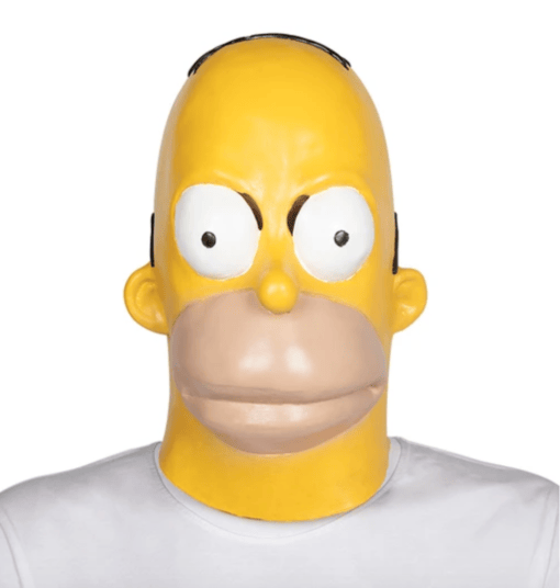 Homer Simpson Mask - Creative Costumes