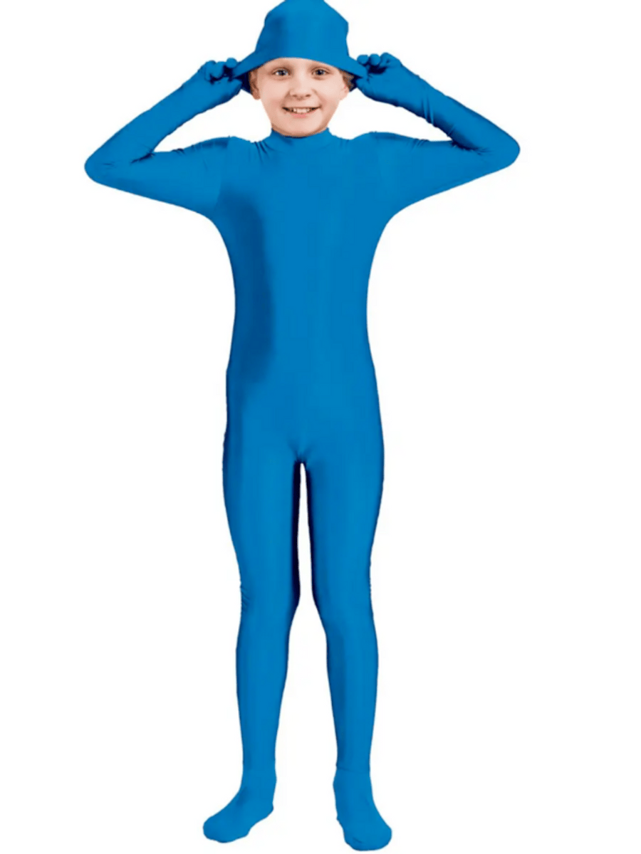 Blue Second Skin Suit - Amazing full body zentai suit