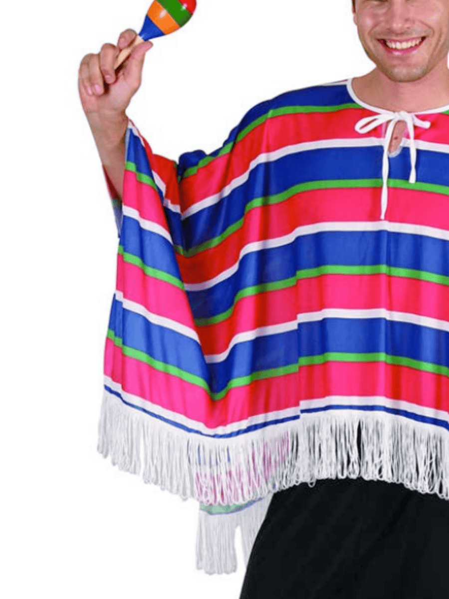 Mexican Poncho Costume – Perfect for Fiesta Fun!