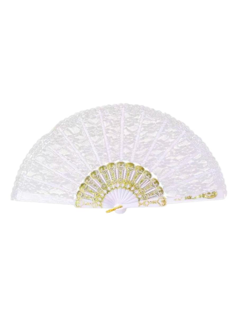 White Lace Fan