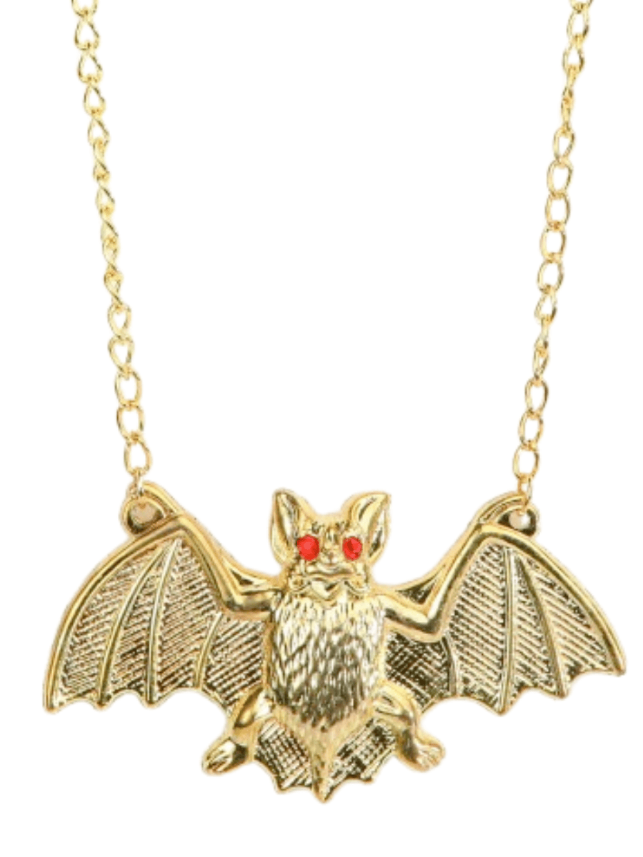Bat Jewellery Set - Earrings & Necklace - Creative Costumes