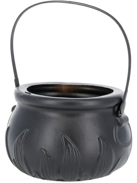 Small Black Witch Cauldron - Adorable Mini Cauldron