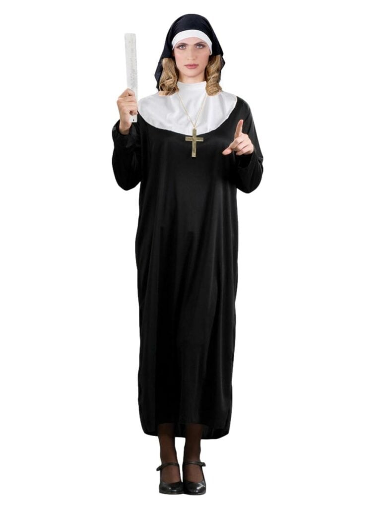 Womens Nun Costume - Step Into the Shoes of a Holy Sister with this 2pc ...