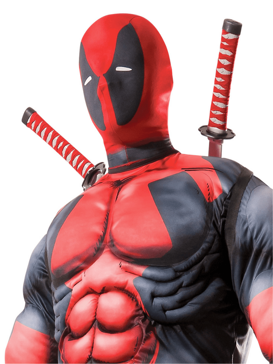 Deluxe Deadpool Costume - Hilarious Adult Marvel Fancy Dress