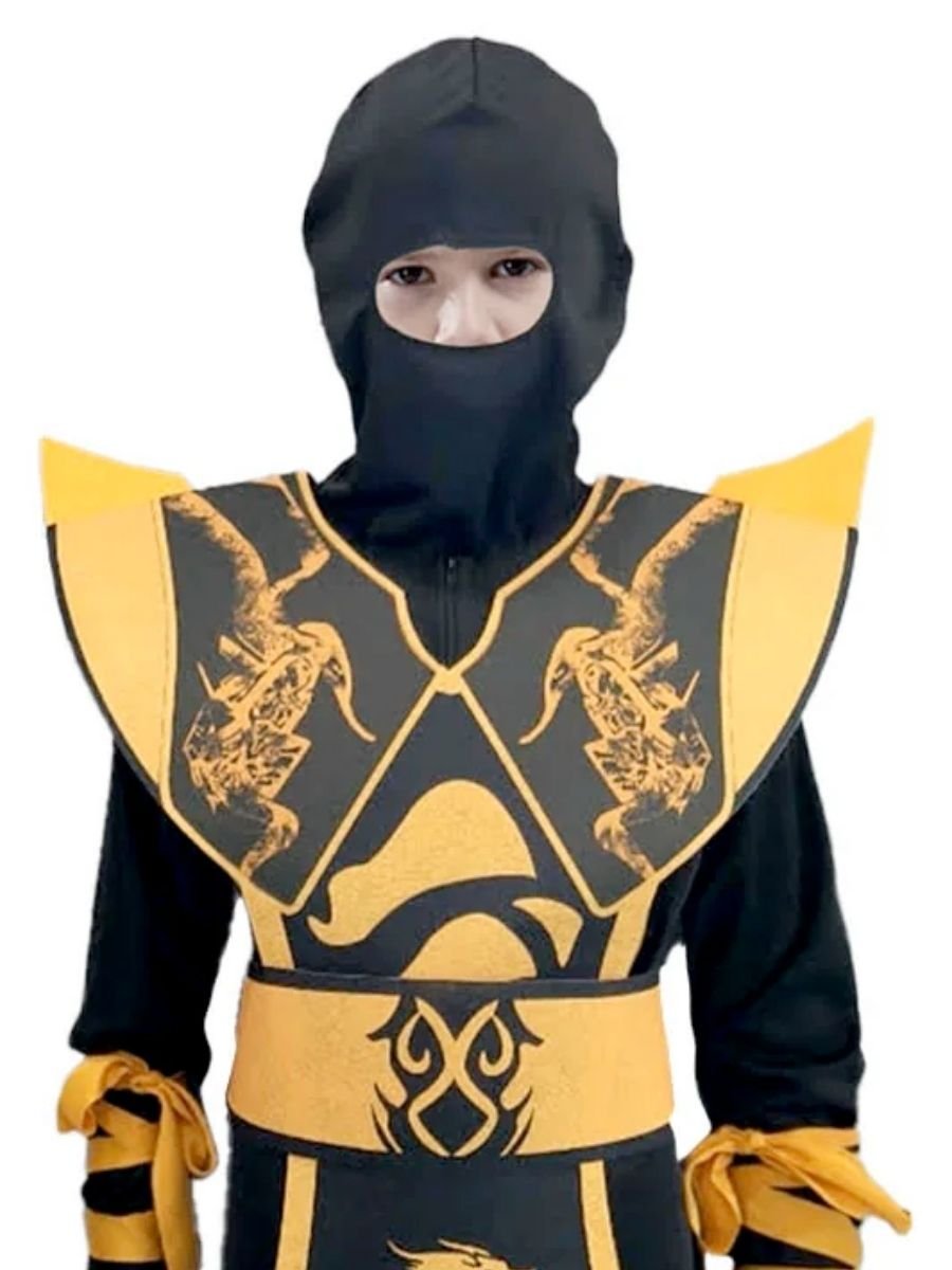 Yellow Ninja Assassin Costume - Creative Costumes