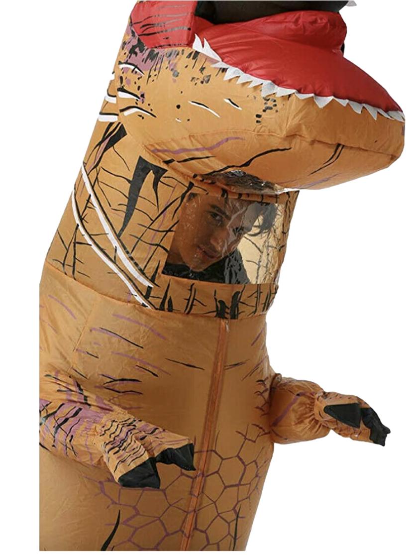 Inflatable T-Rex Costume - Adult - Easy and simple one piece slip on.