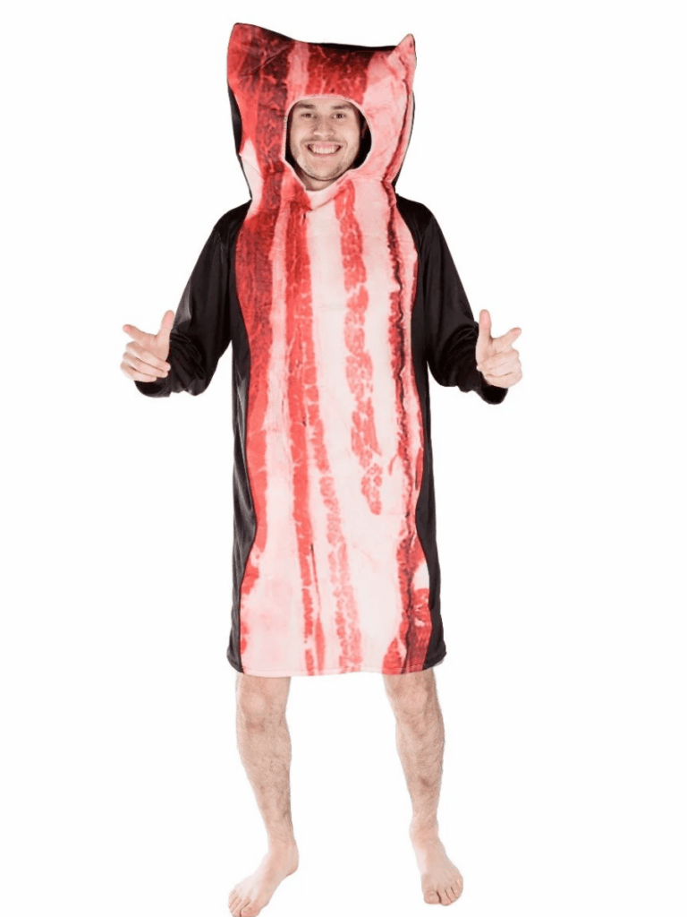 Hilarious Bacon Adult Costume - Sizzle Up the Party!