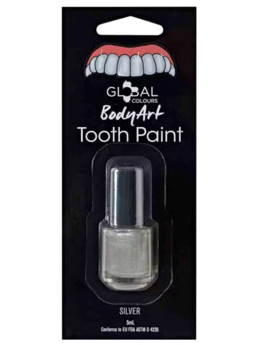 Silver Tooth Paint FX Global Body Art - Creative Costumes