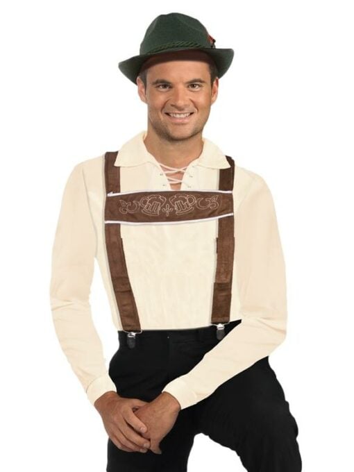 German Lederhosen Suspender braces - Oktoberfest