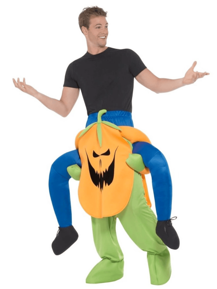 Piggyback Pumpkin Costume - Adult - Creative Costumes