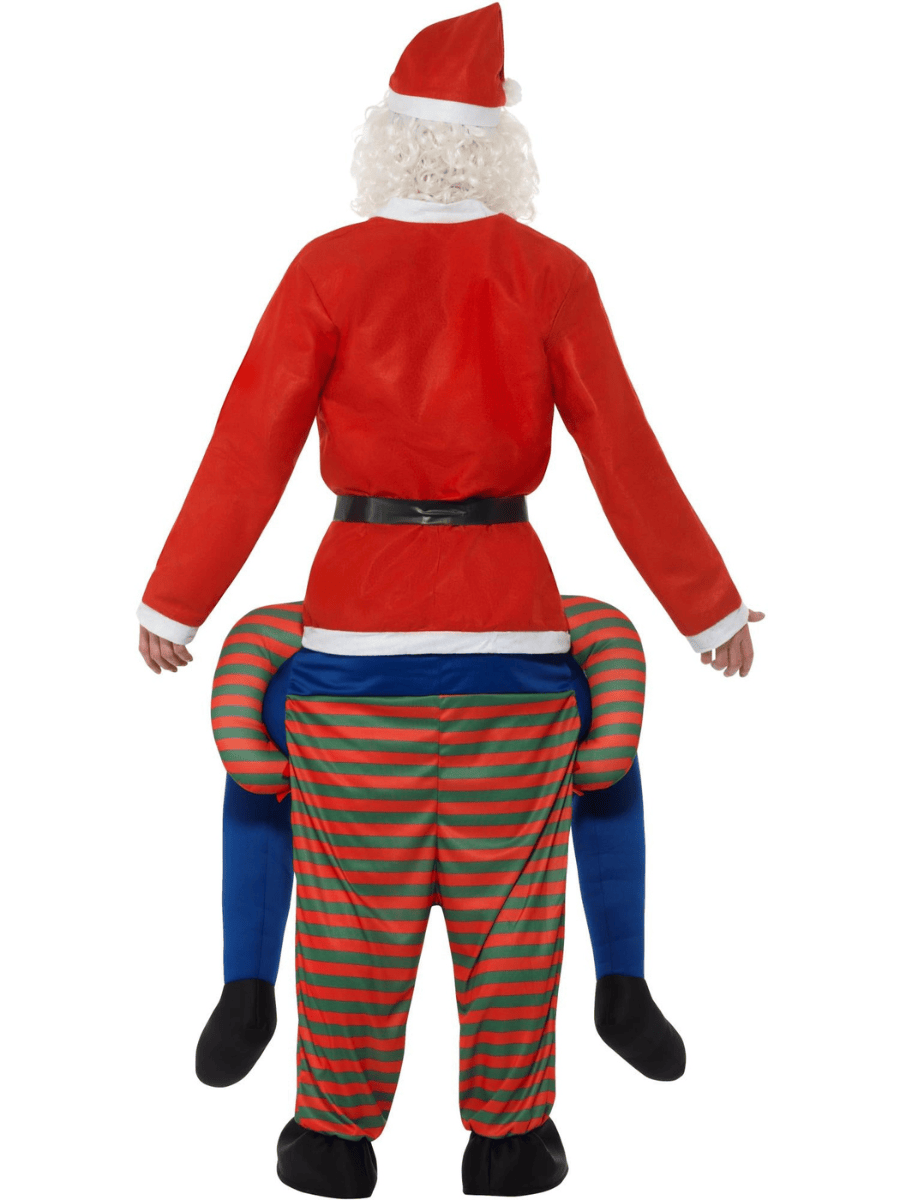 Piggyback Elf Costume – Hilarious Holiday Elf Fancy Dress for Christmas ...