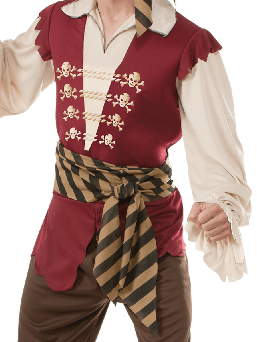 Pirate Raider Costume - Adult - Creative Costumes