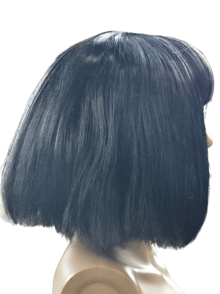 Sia Wig - Blonde And Black Crimped Bob - Creative Costumes