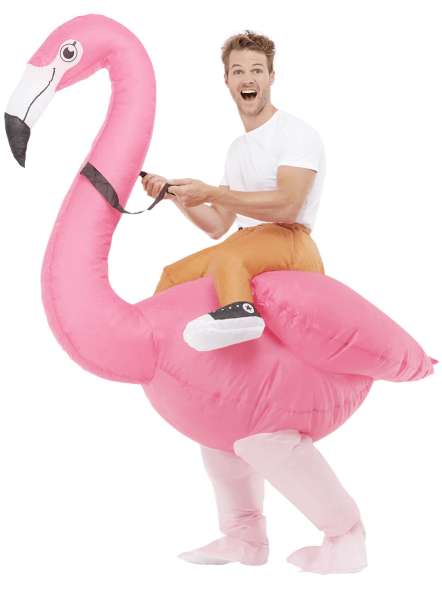 Inflatable Flamingo Costume – Fabulous Floaty Fun in Pink!