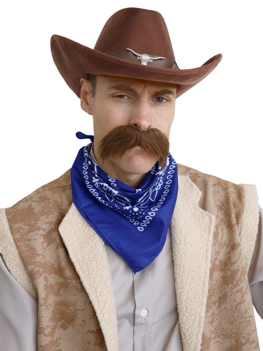 Deluxe Brown Rodeo Cowboy Hat - Creative Costumes