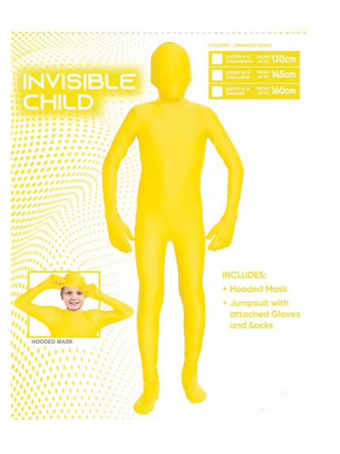 Yellow Second Skin Suit - Amazing Lycra Bodysuit