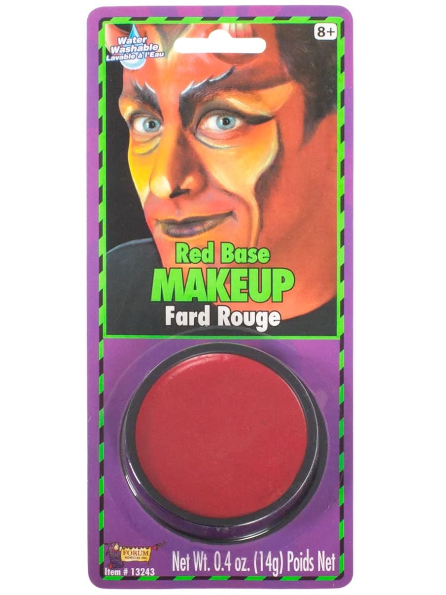 Red Base Face Paint - Popular Grease Makeup