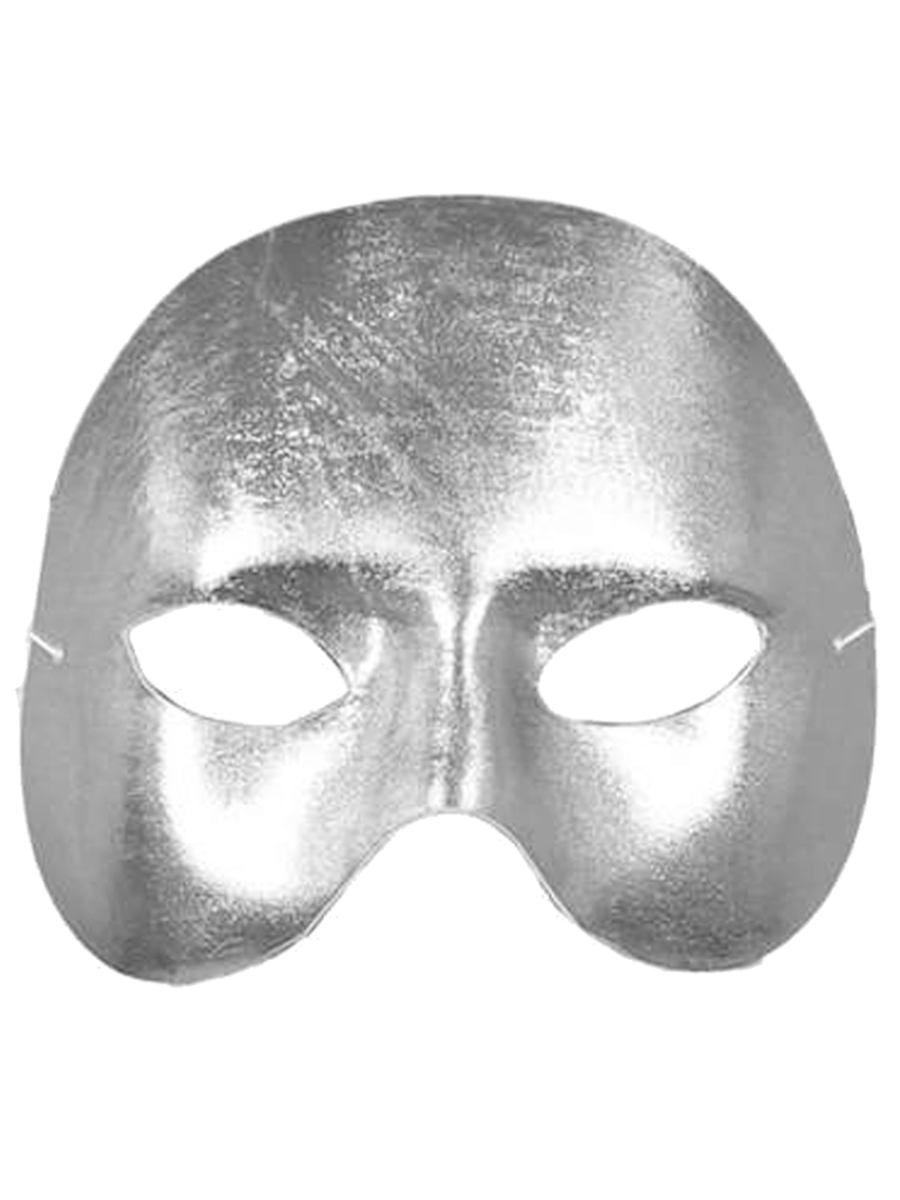 Silver Masquerade Mask - Creative Costumes