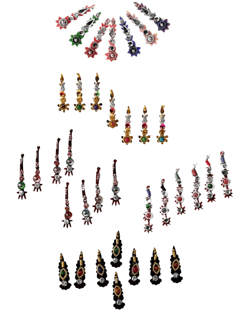 long stick-on bindis