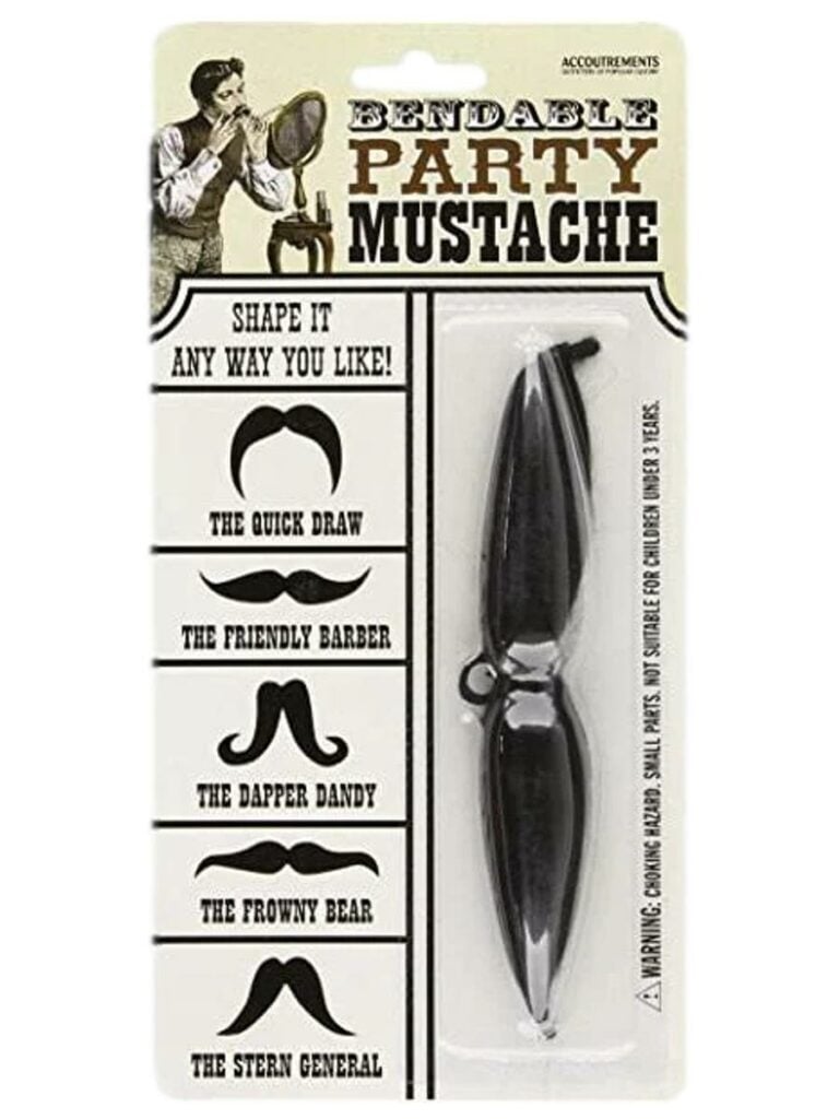 Bendable Party Mustache - Creative Costumes